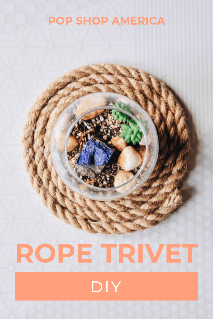 How to Make a DIY Rope Trivet