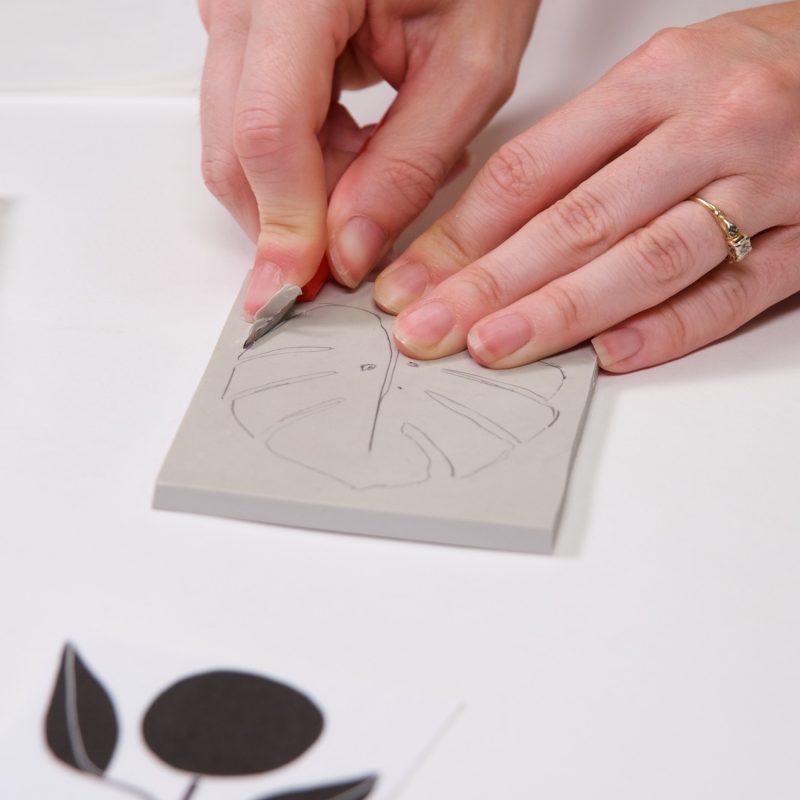 Block Printing Basics: How to Create a Linocut Printed Tote Bag