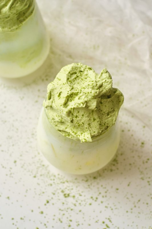 Dalgona Matcha Latte Recipe